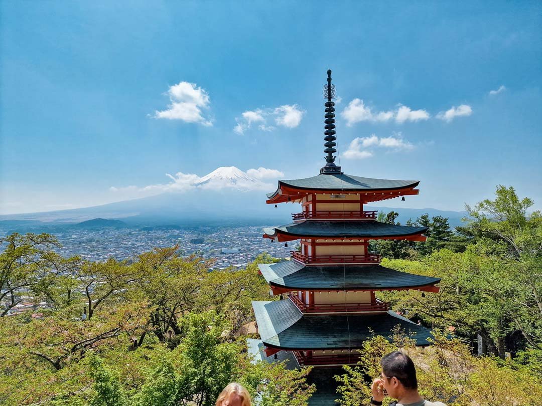 Como llegar a la Pagoda Chureito, la imagen de Japon - Ardilla Voladora